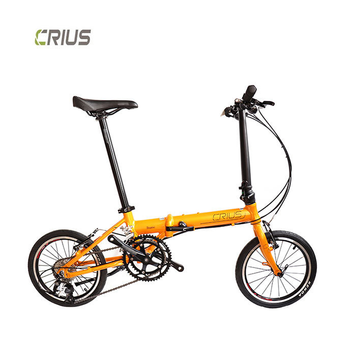 16" Full Shockingproof Frame Lightweight Folding Road Bike For Standard ...