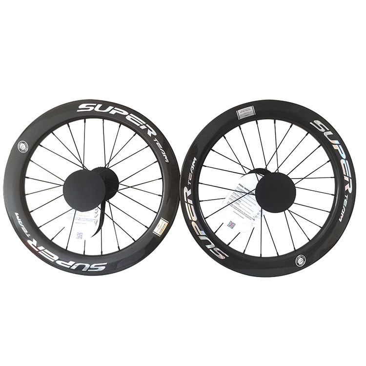 451 Glossy 3K Disc Brake Ceramic Bearing Hub Blade Spokes Superteam ...